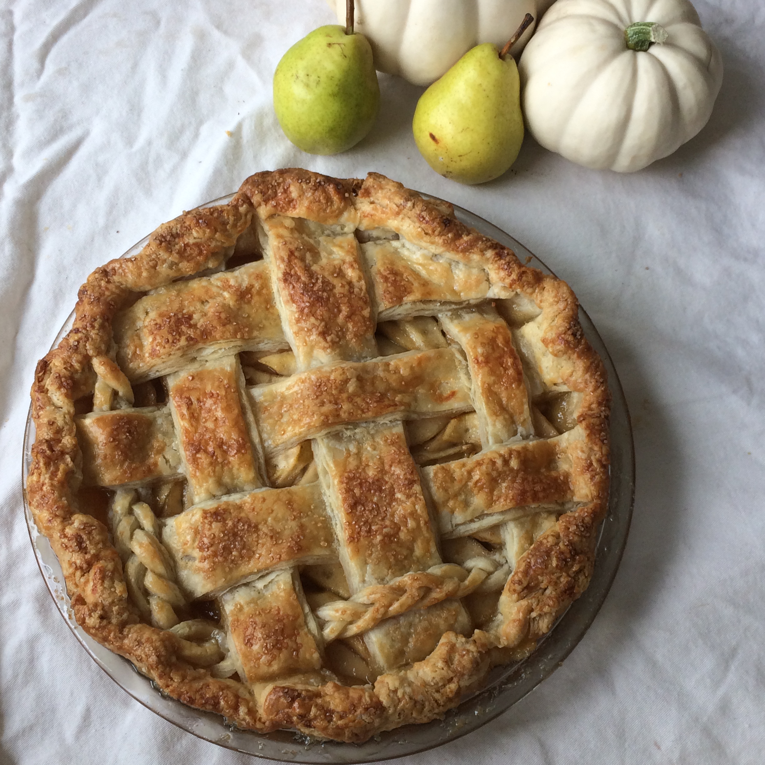 Pear Ginger Pie – Pie Girl Bakes
