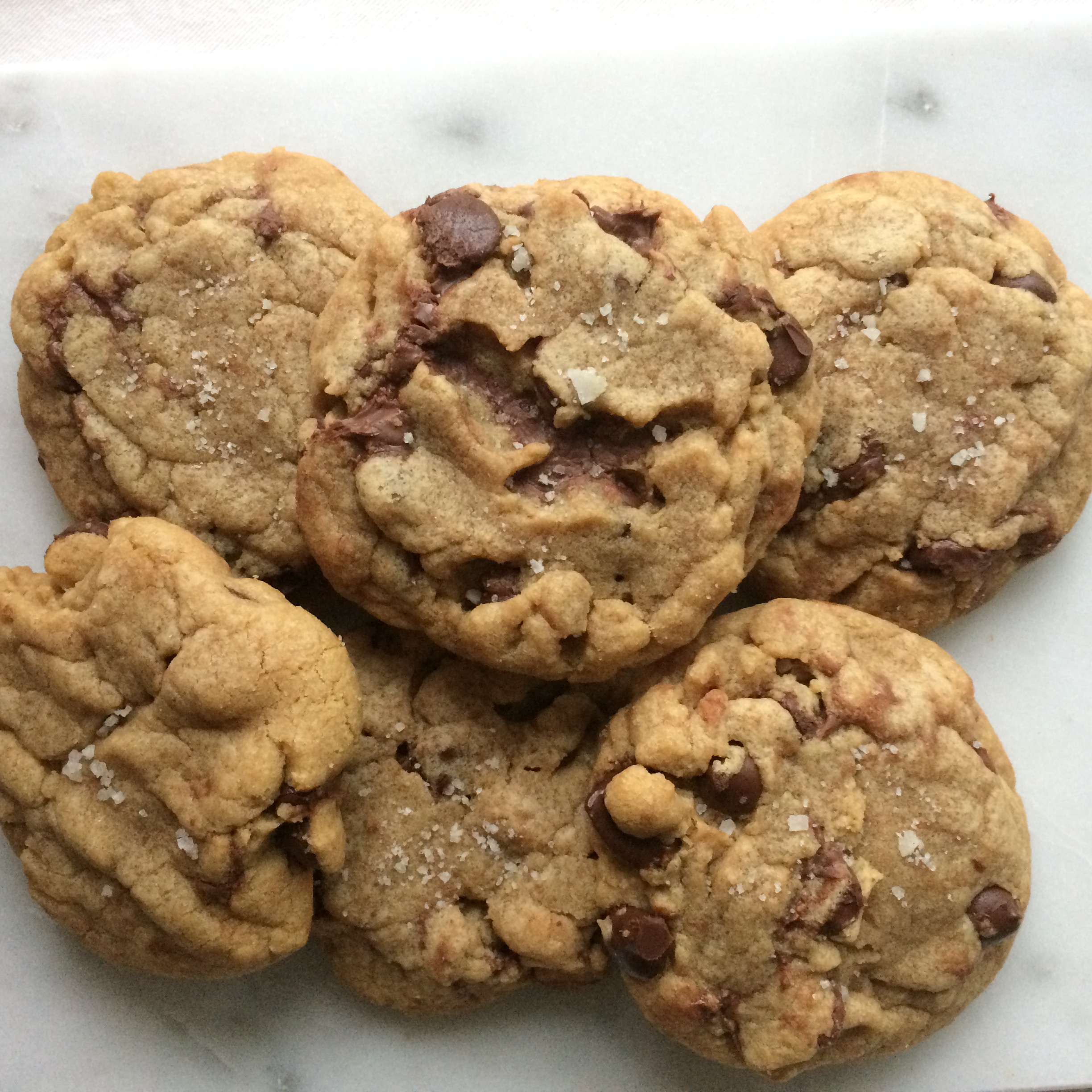 Brown Butter Sea Salt Nutella Cookies – Pie Girl Bakes