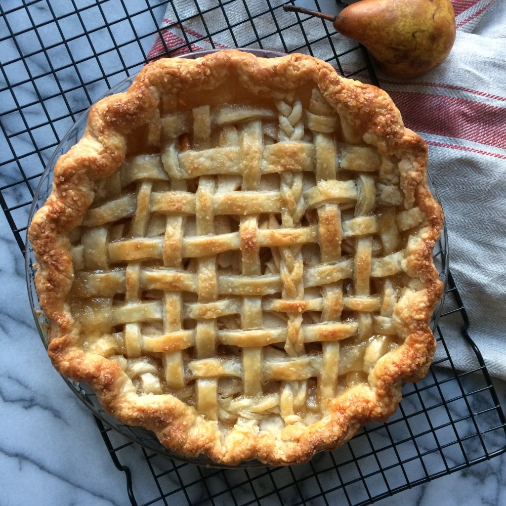 Maple Pear Bourbon Pie – Pie Girl Bakes