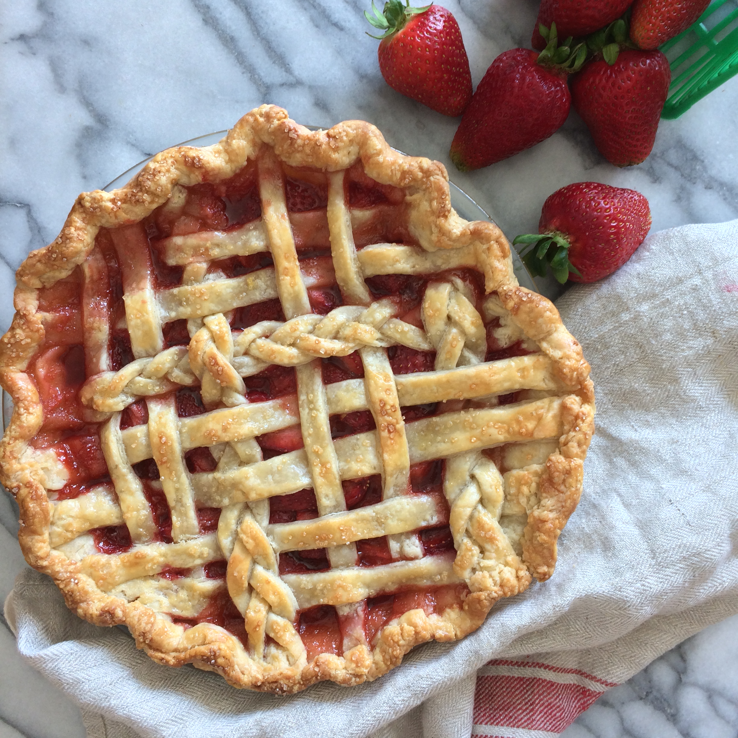 Strawberry Ginger Pie – Pie Girl Bakes