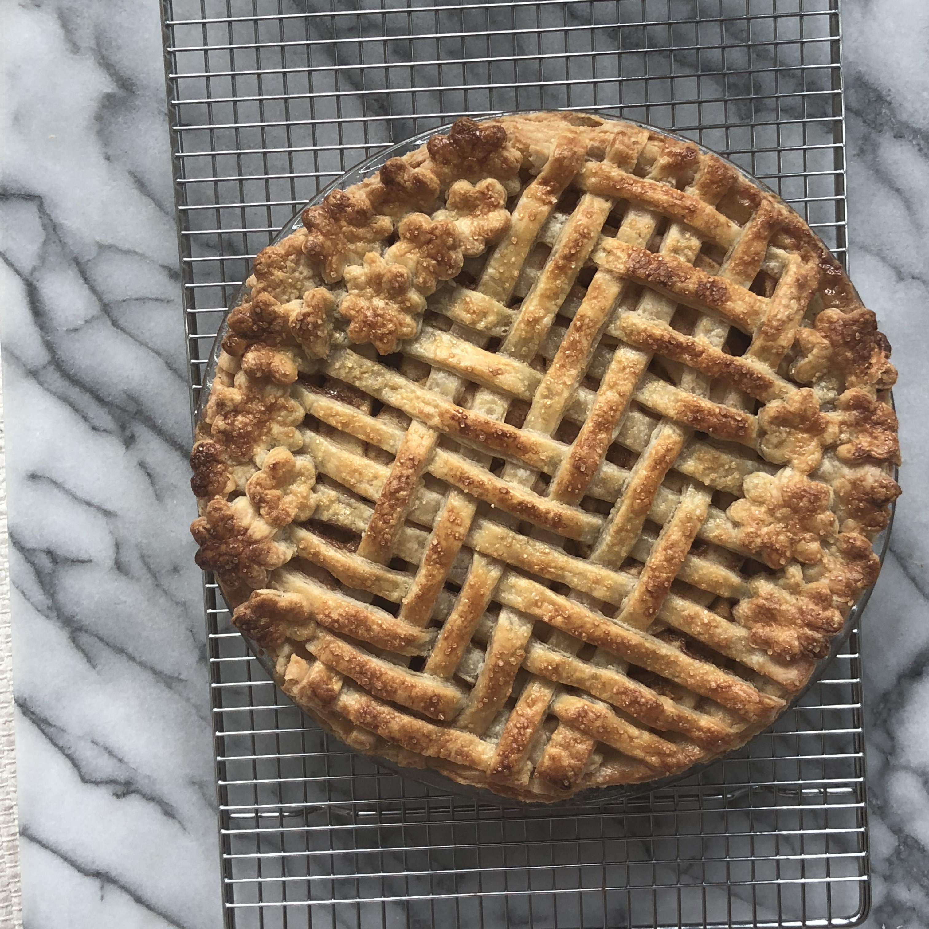 Brown Butter Apple and Pear Pie – Pie Girl Bakes